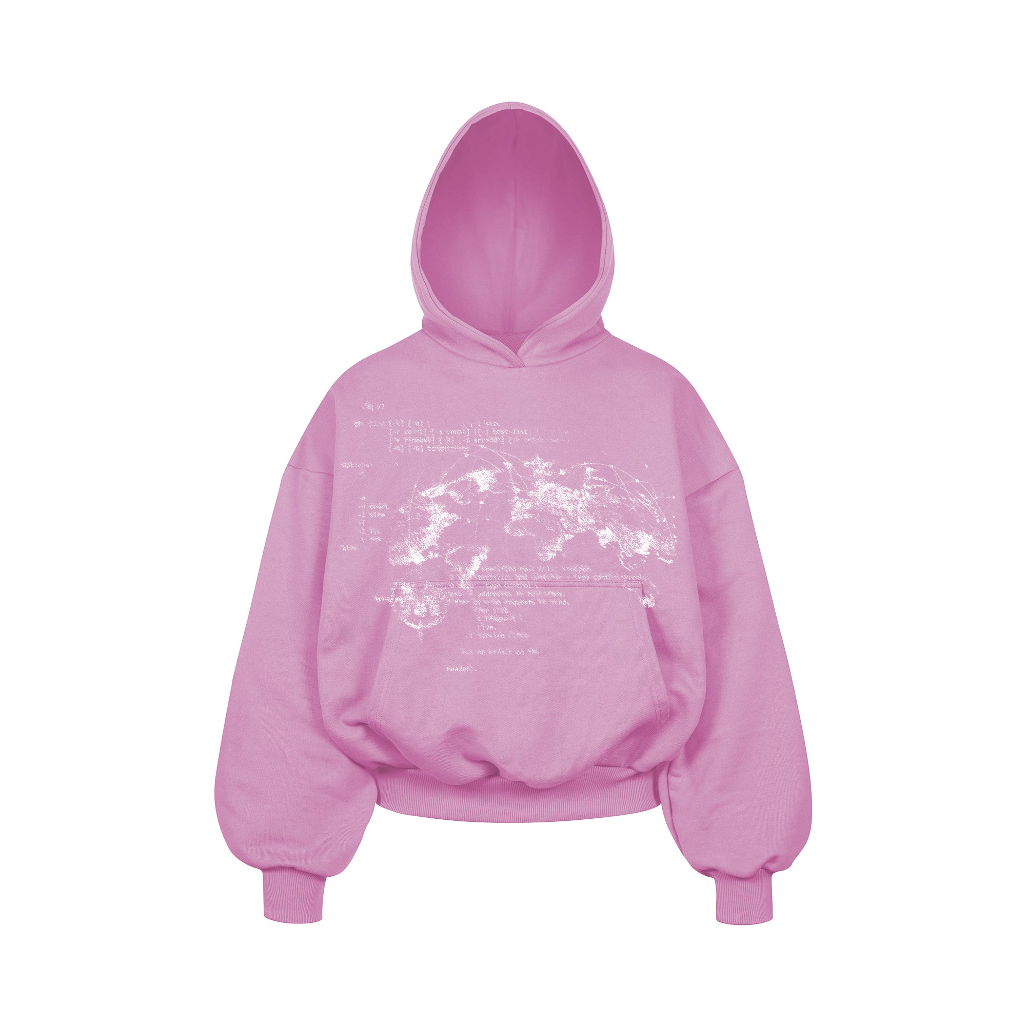Pastel Worldcode Hoodie – moor.wear